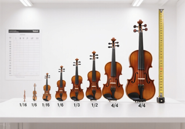 Violin Sizes: Complete Sizing Guide & Chart 2025